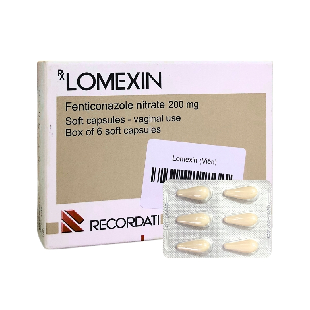 Thuốc đặt Lomexin - Pharmart.vn