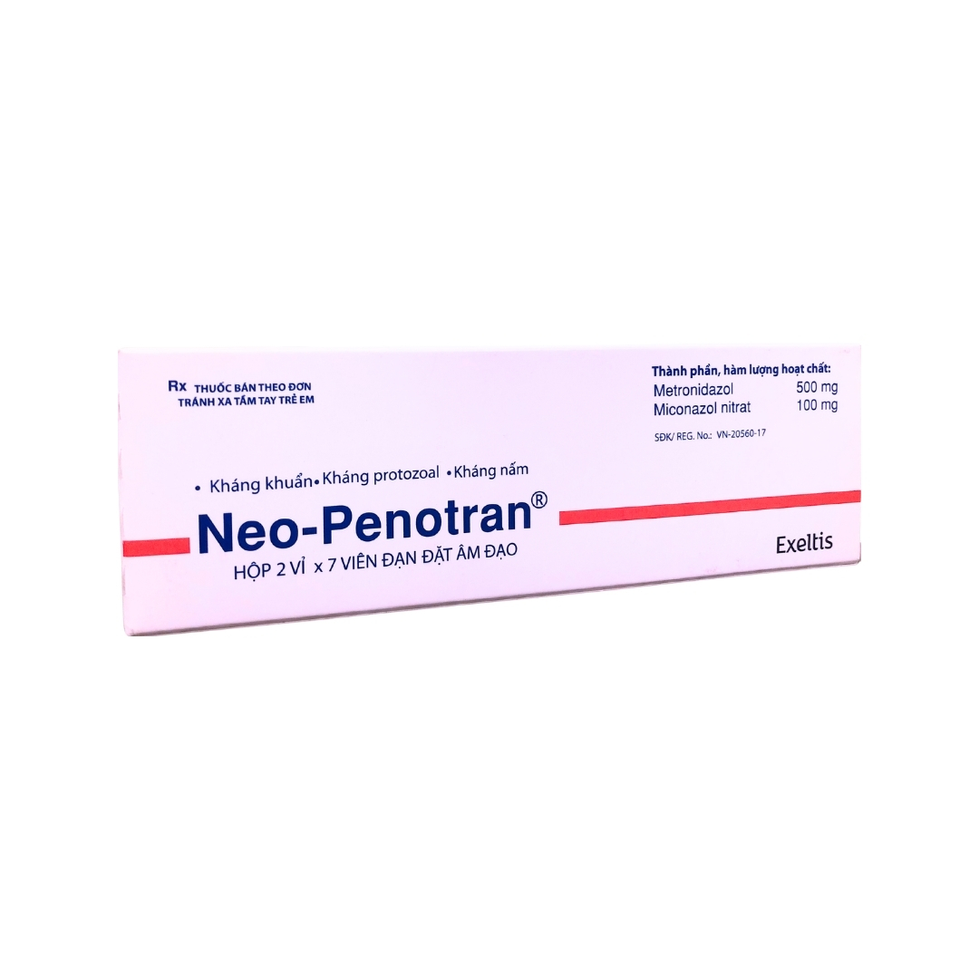 Thuốc đặt Neo Penotran-trị nấm - Pharmart.vn