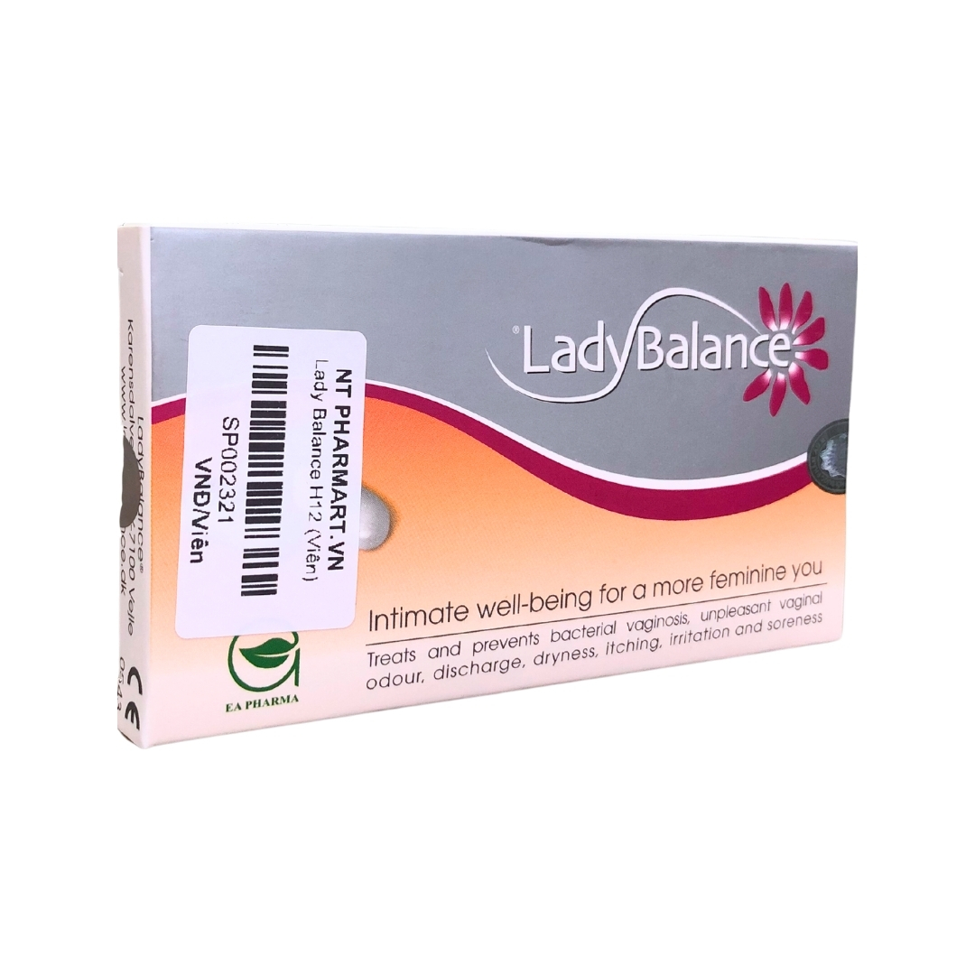 Thuốc đặt Ladybalance - Điều trị viêm nhiễm âm đạo - Pharmart.vn