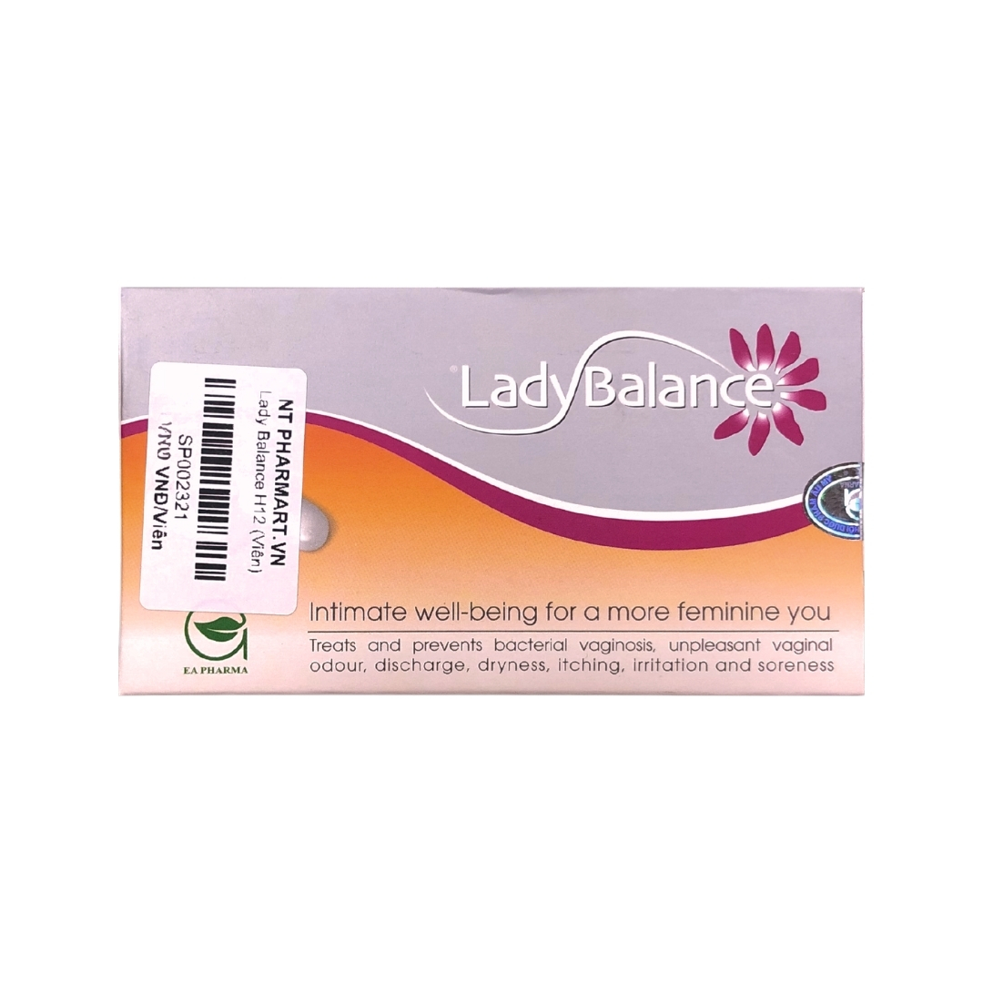 Thuốc đặt Ladybalance - Điều trị viêm nhiễm âm đạo - Pharmart.vn
