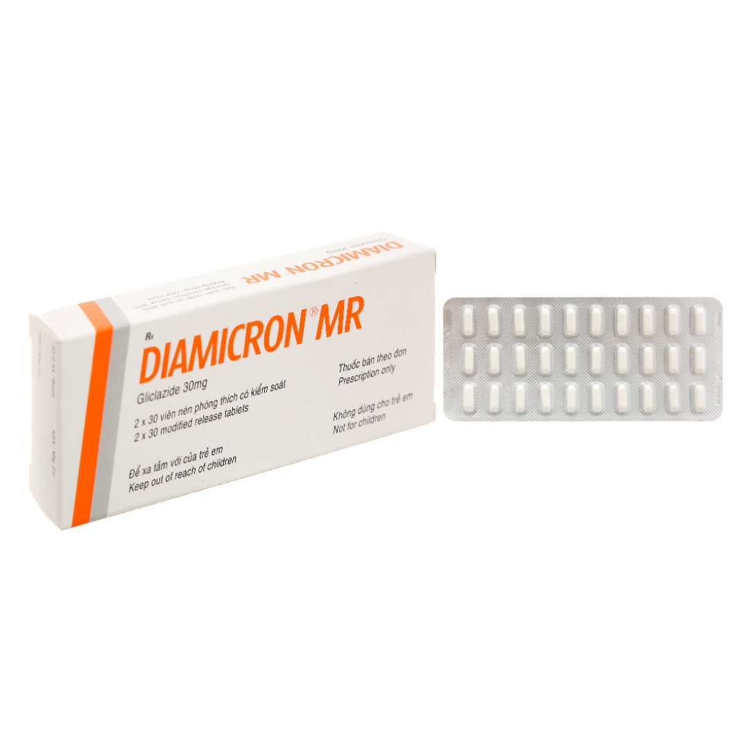 Thuốc Diamicron MR 30 - Điều trị bệnh tiểu đường - Pharmart.vn