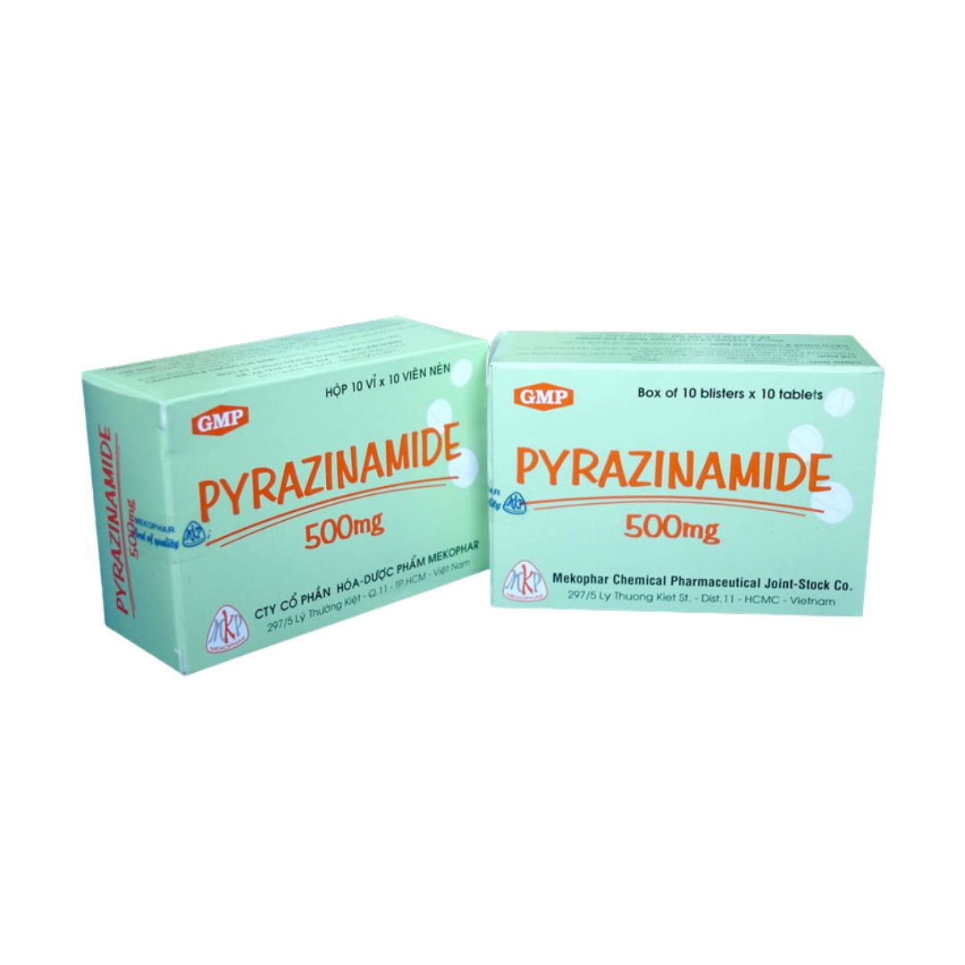 Thuốc Pyrazinamide 500mg - Điều trị bệnh lao - Pharmart.vn