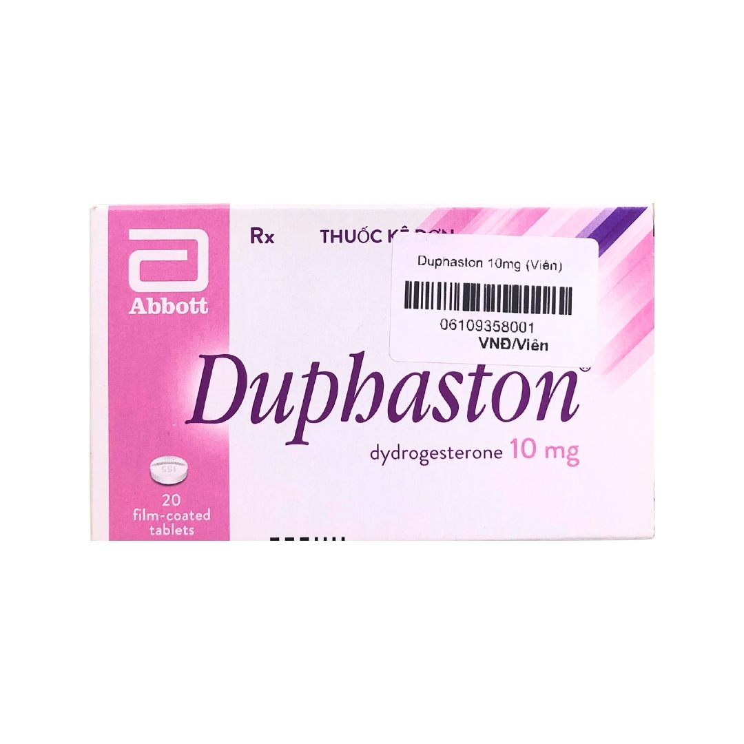 Thuốc Duphaston (10mg) - Điều trị rối loạn nội tiết tố nữ - Pharmart.vn