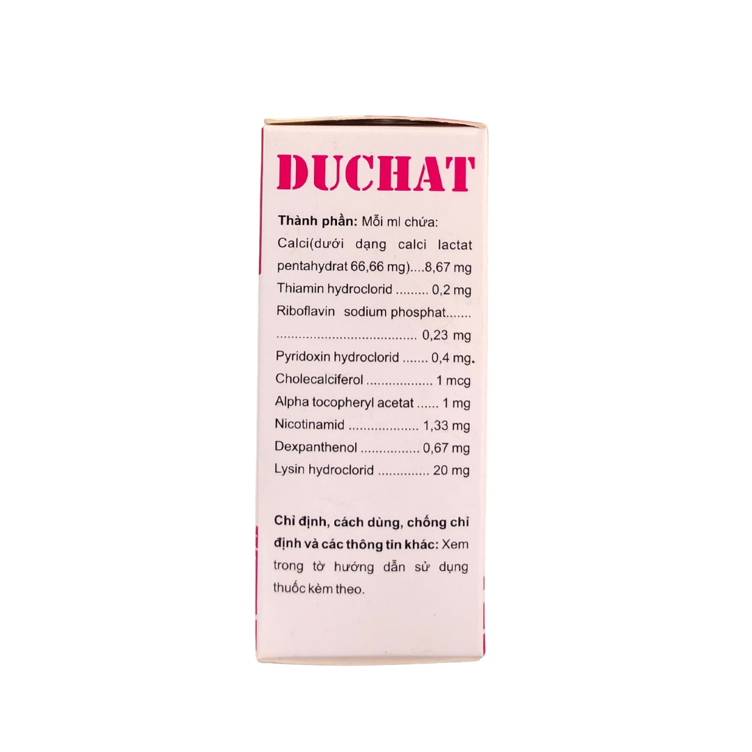 Thuốc Duchat - Tăng cường vitamin và acid amin - Pharmart.vn