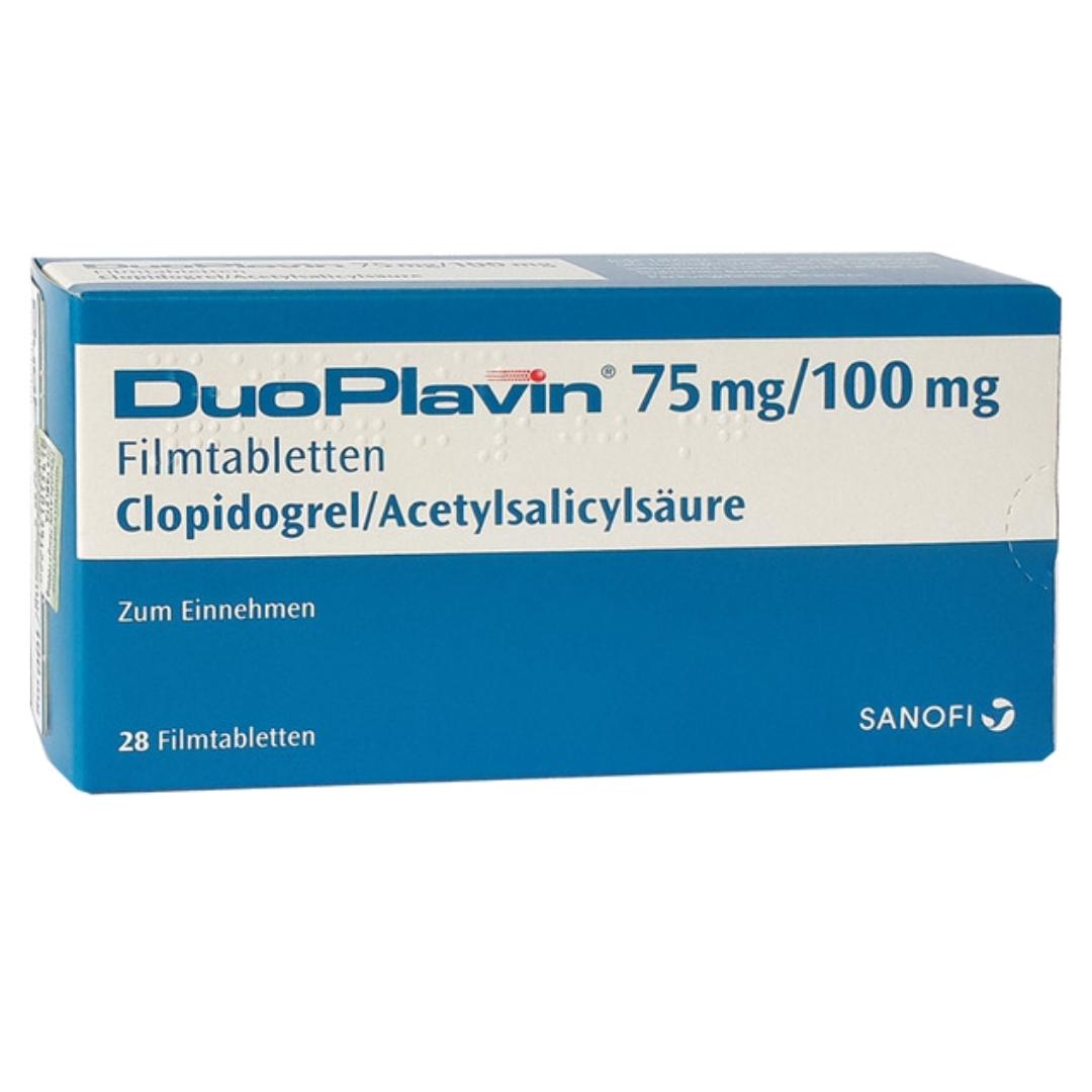 Thuốc Duoplavin 75/100 (Hộp 3 vỉ x 10 viên) - Chống đông máu (Sanofi ...