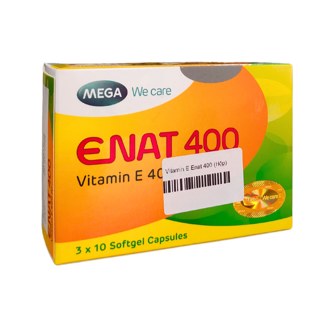 Thuốc Enat 400 - Hỗ trợ tình trạng thiếu Vitamin E - Pharmart.vn
