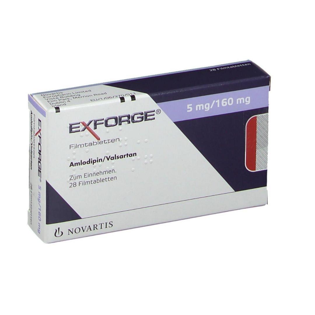 Thuốc Exforge 5Mg/160Mg Điều Trị Huyết Áp - Pharmart.vn