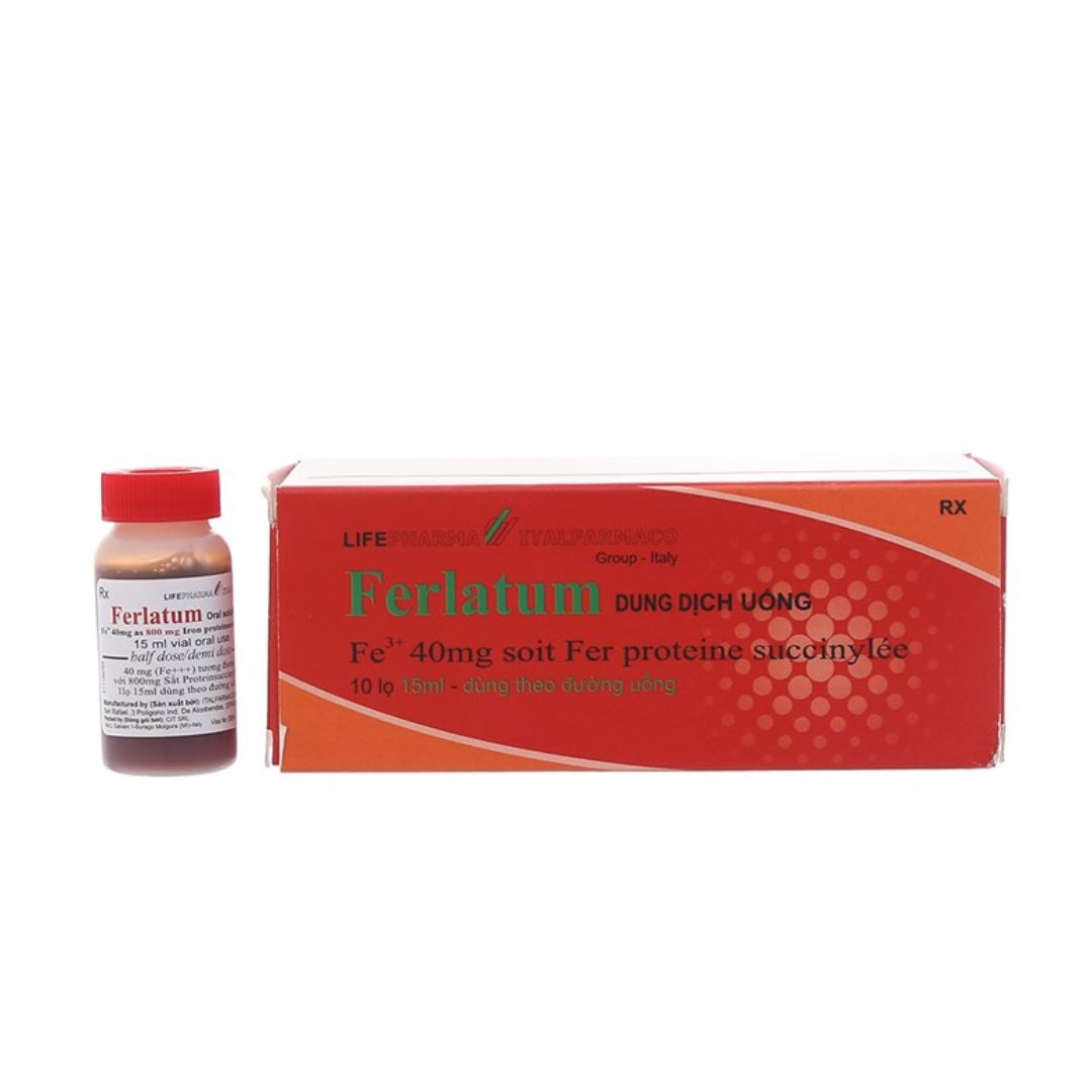 Thuốc Ferlatum - Điều trị thiếu sắt - Pharmart.vn