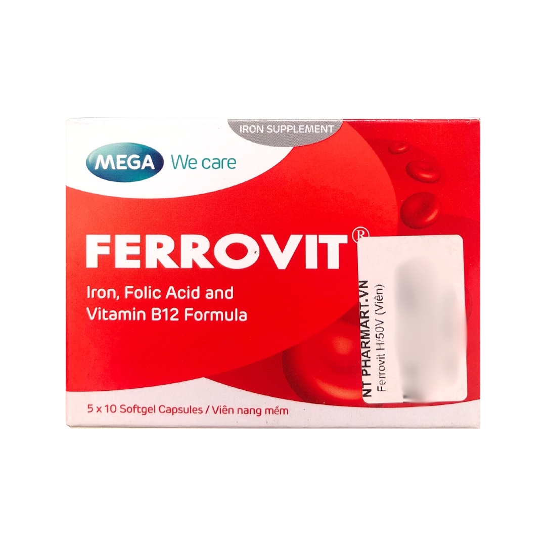 Thuốc Ferrovit - Điều trị thiếu máu do sắt - Pharmart.vn