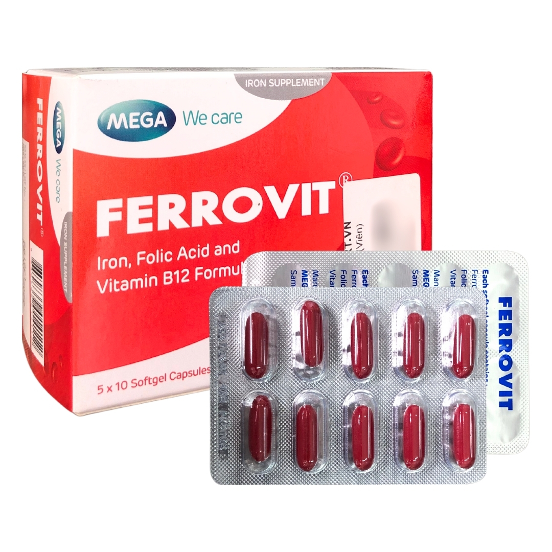 Thuốc Ferrovit - Điều trị thiếu máu do sắt - Pharmart.vn