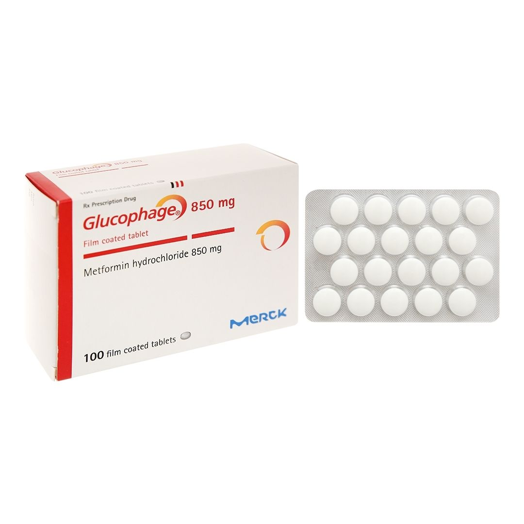 Thuốc Glucophage 850mg - Pharmart.vn