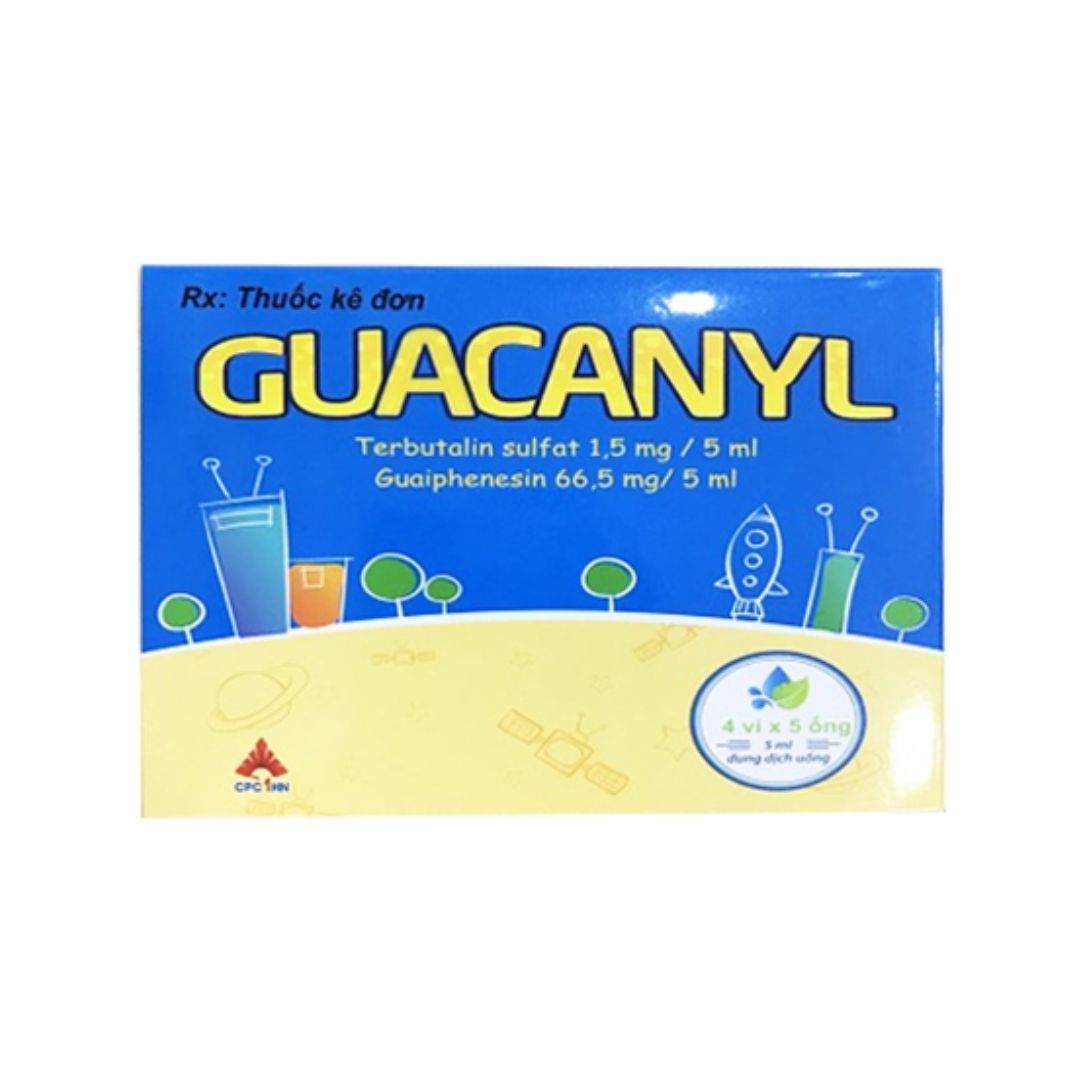 Thuốc Guacanyl - Điều trị ho do hen, viêm phế quản - Pharmart.vn
