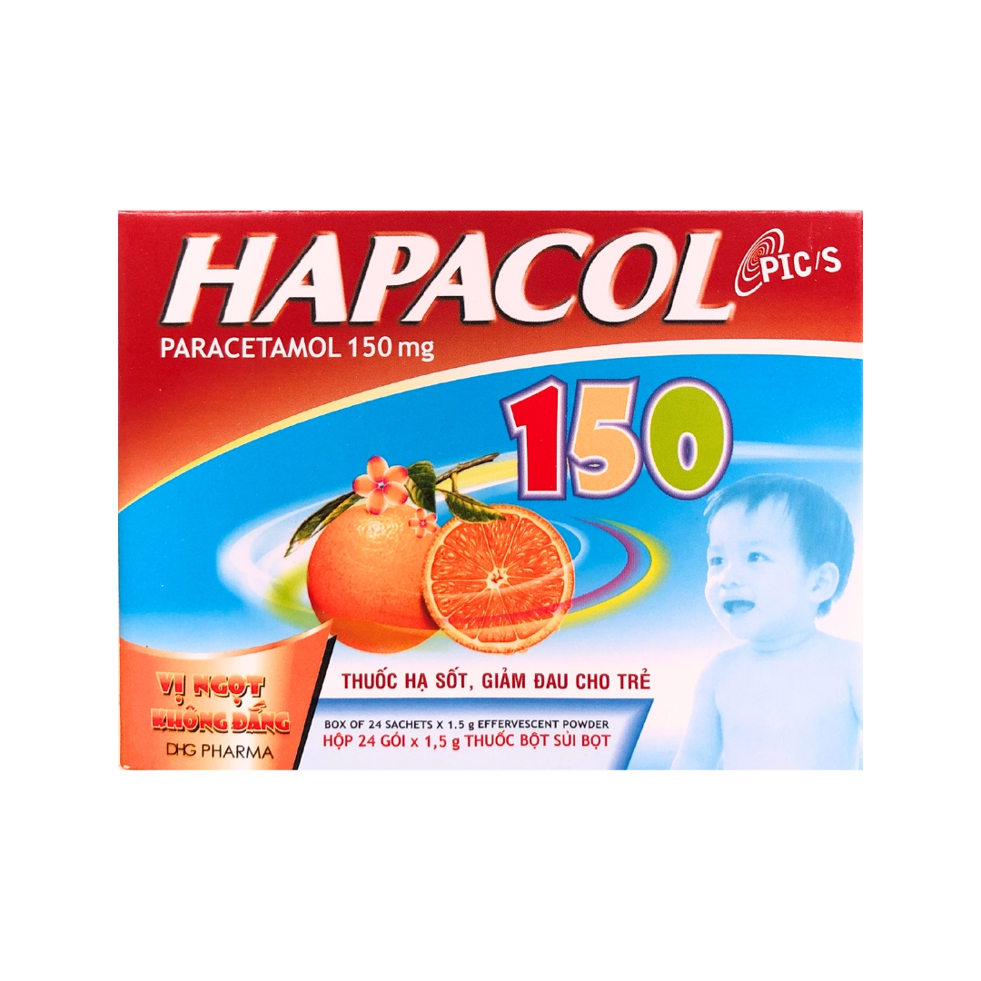Thuốc Hapacol 150 - Hạ sốt giảm đau ở trẻ em - Pharmart.vn