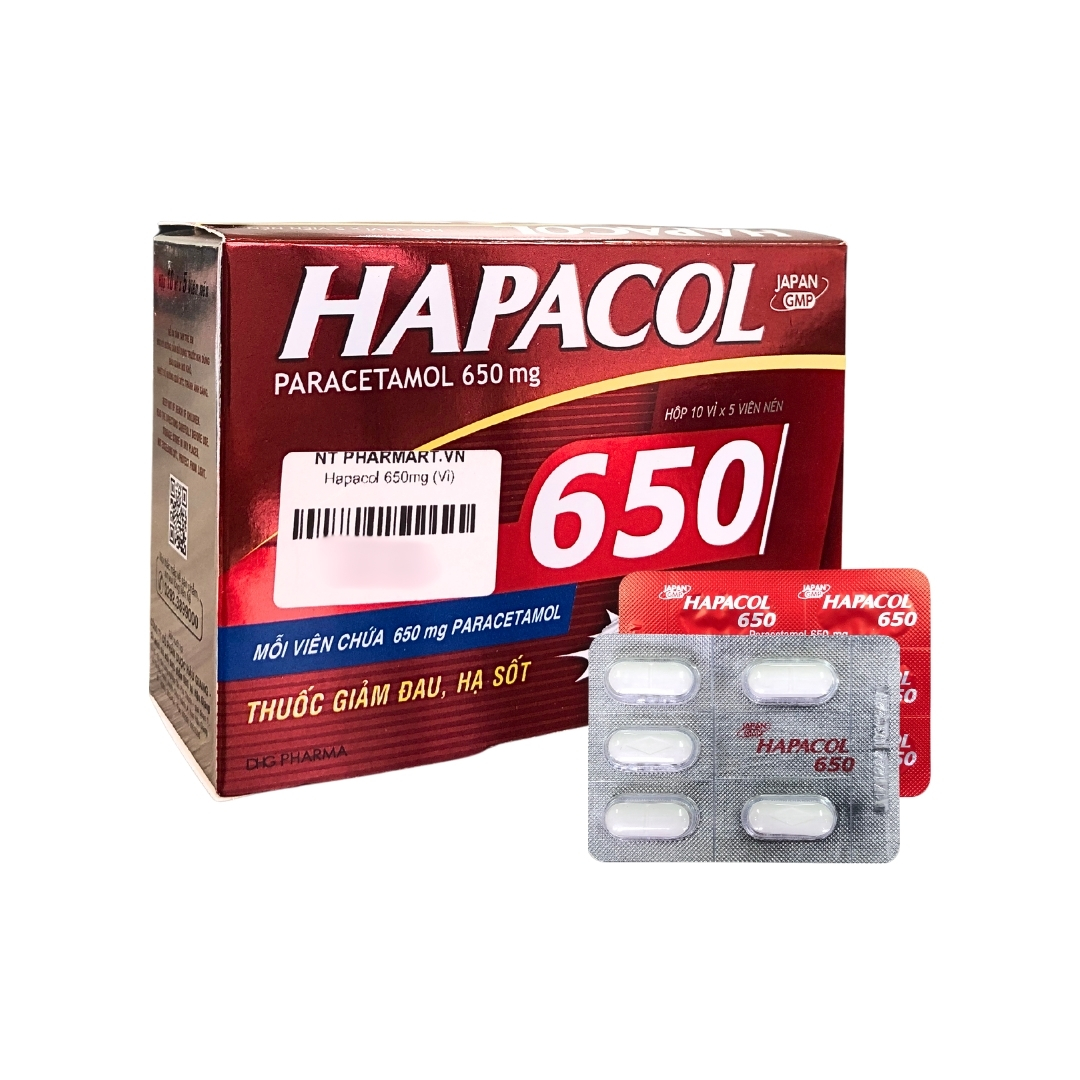 Thuốc Hapacol 650 - Pharmart.vn