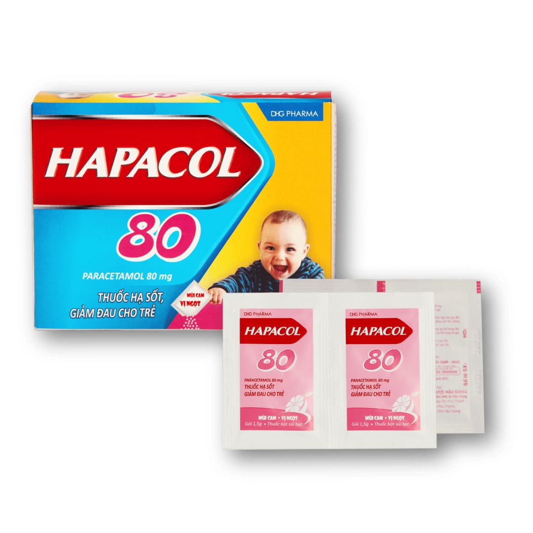Thuốc Hapacol 80mg Hạ sốt trẻ em - Pharmart.vn