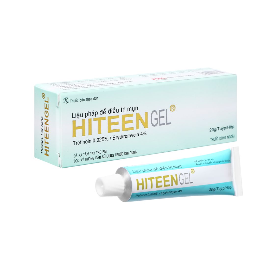 Thuốc Hiteen Gel - Điều trị mụn tuýp 10g - Pharmart.vn