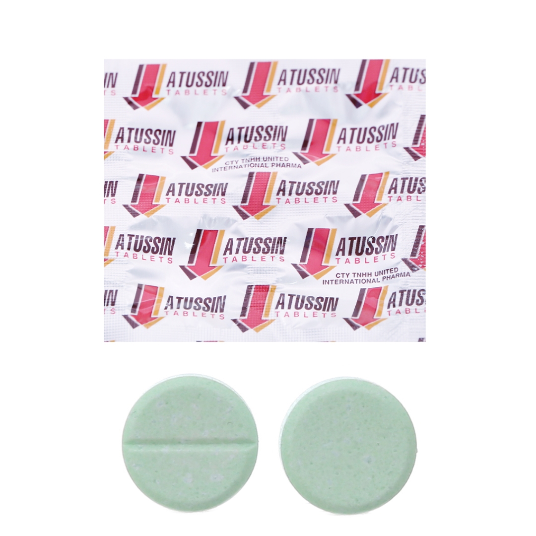 Thuốc ho Atussin vỉ - Pharmart.vn