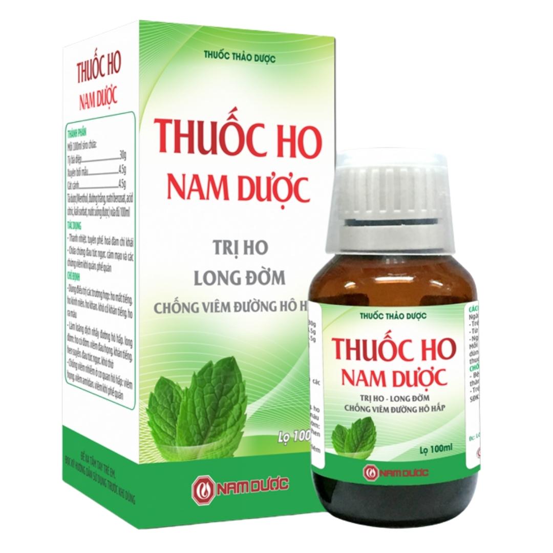 Thuốc ho Nam Dược - Trị ho, long đờm - Pharmart.vn