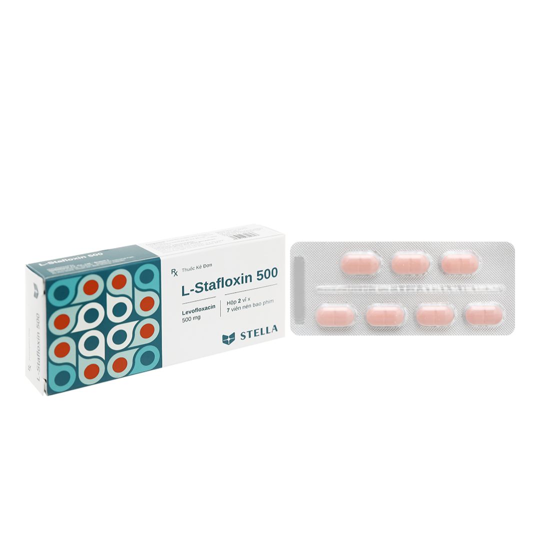 Thuốc L-Stafloxin 500mg - Điều trị nhiễm khuẩn - Pharmart.vn