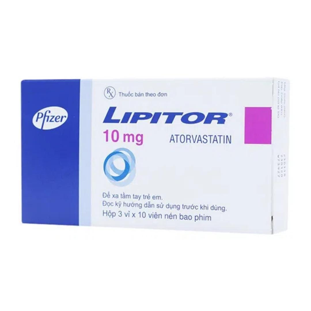 Thuốc Lipitor 10mg - Điều trị tim mạch - Pharmart.vn