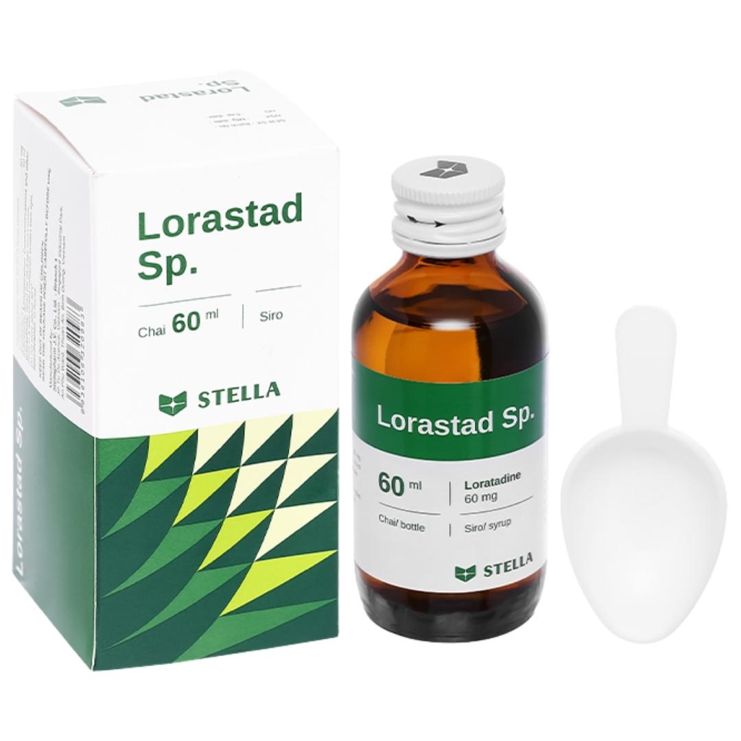 Siro Lorastad SP - Giảm triệu chứng viêm mũi dị ứng 60ml - Pharmart.vn
