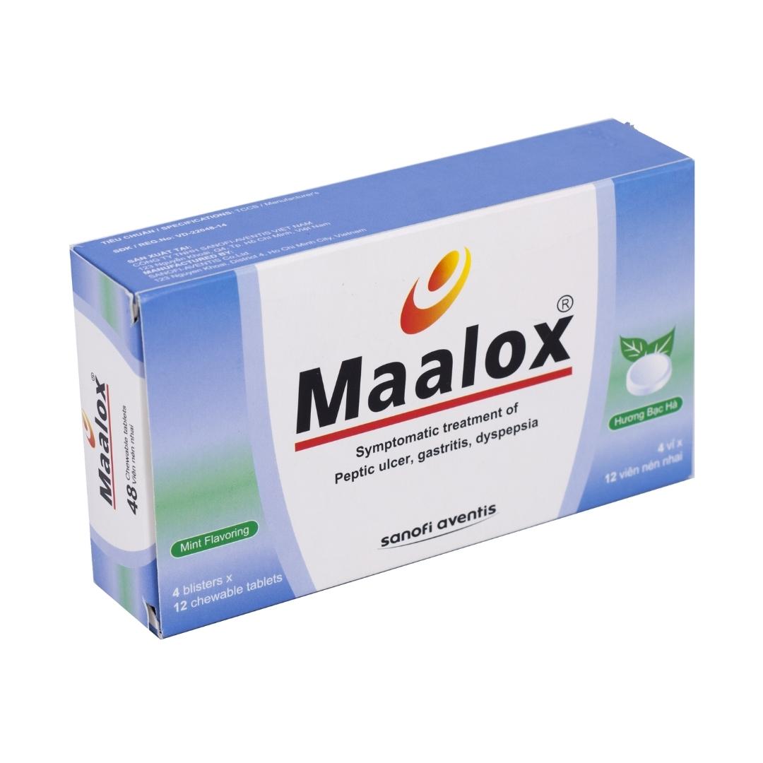 Thuốc Maalox - Điều trị tăng acid dạ dày, tá tràng - Pharmart.vn
