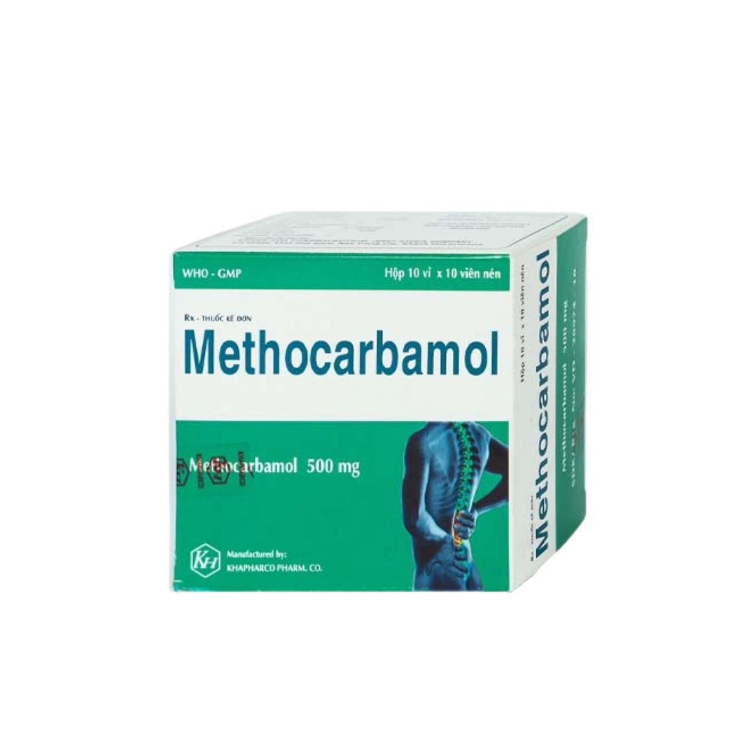 Thuốc Methocarbamol 500mg - Điều trị cơn đau do chấn thương - Pharmart.vn