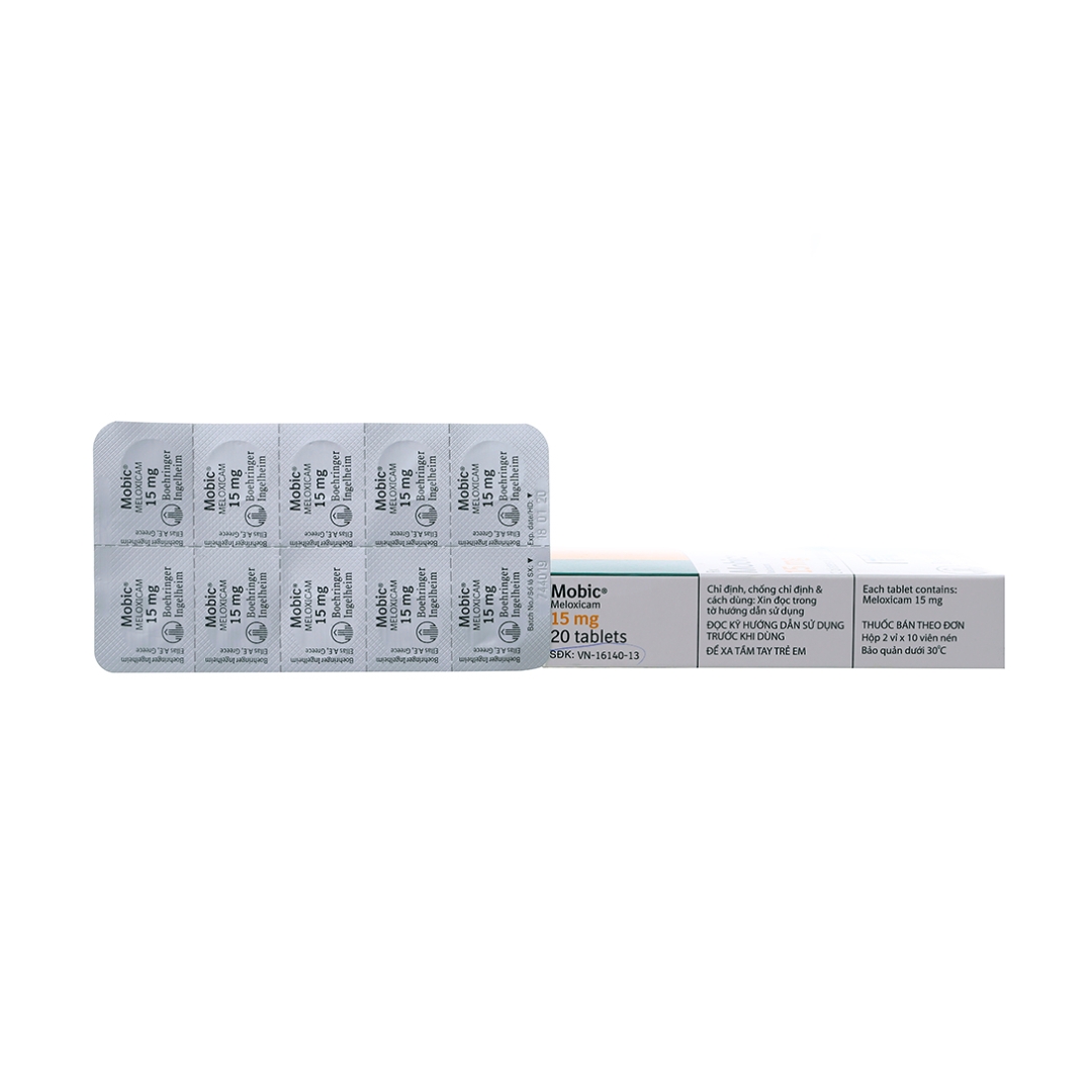 Thuốc Mobic 15Mg dùng trong đợt đau cấp - Pharmart.vn
