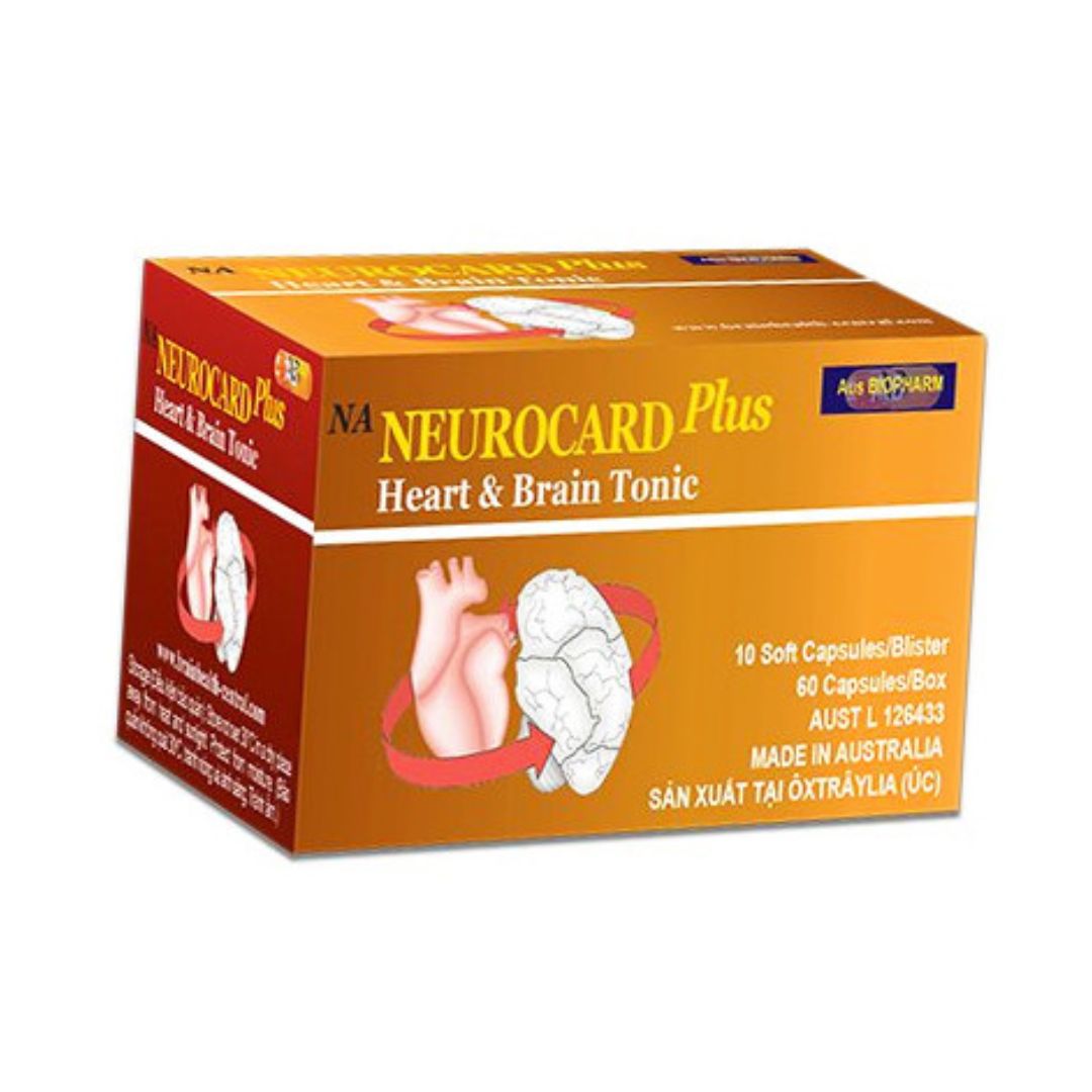 Neurocard plus - Hỗ trợ sức khỏe thần kinh - Pharmart.vn