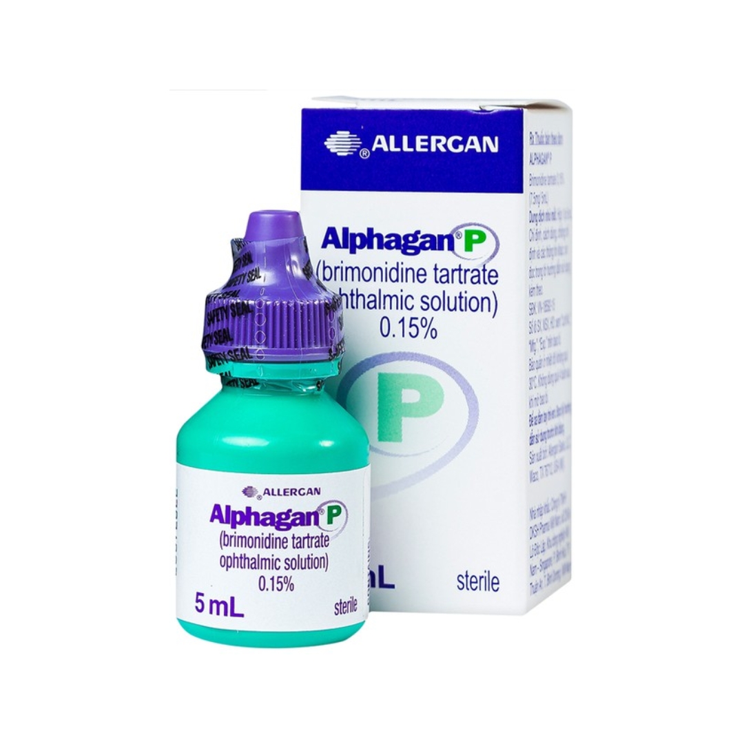 Thuốc nhỏ mắt Alphagan P Allergan 7,5mg - Điều trị tăng nhãn áp ...