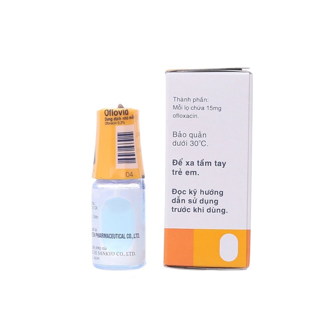 Thuốc Nhỏ Mắt Oflovid Saten 5ml - Trị viêm kết mạc - Pharmart.vn
