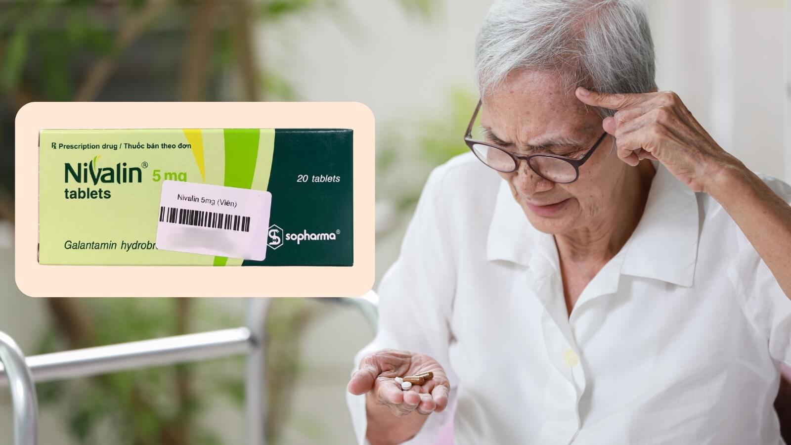 Thuốc Nivalin 5mg - Điều trị sa sút trí tuệ - Pharmart.vn