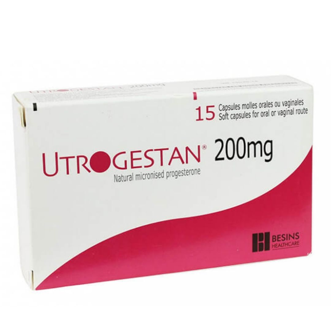 Thuốc nội tiết tố Utrogestan 200mg điều trị rối loạn Progesterone ...