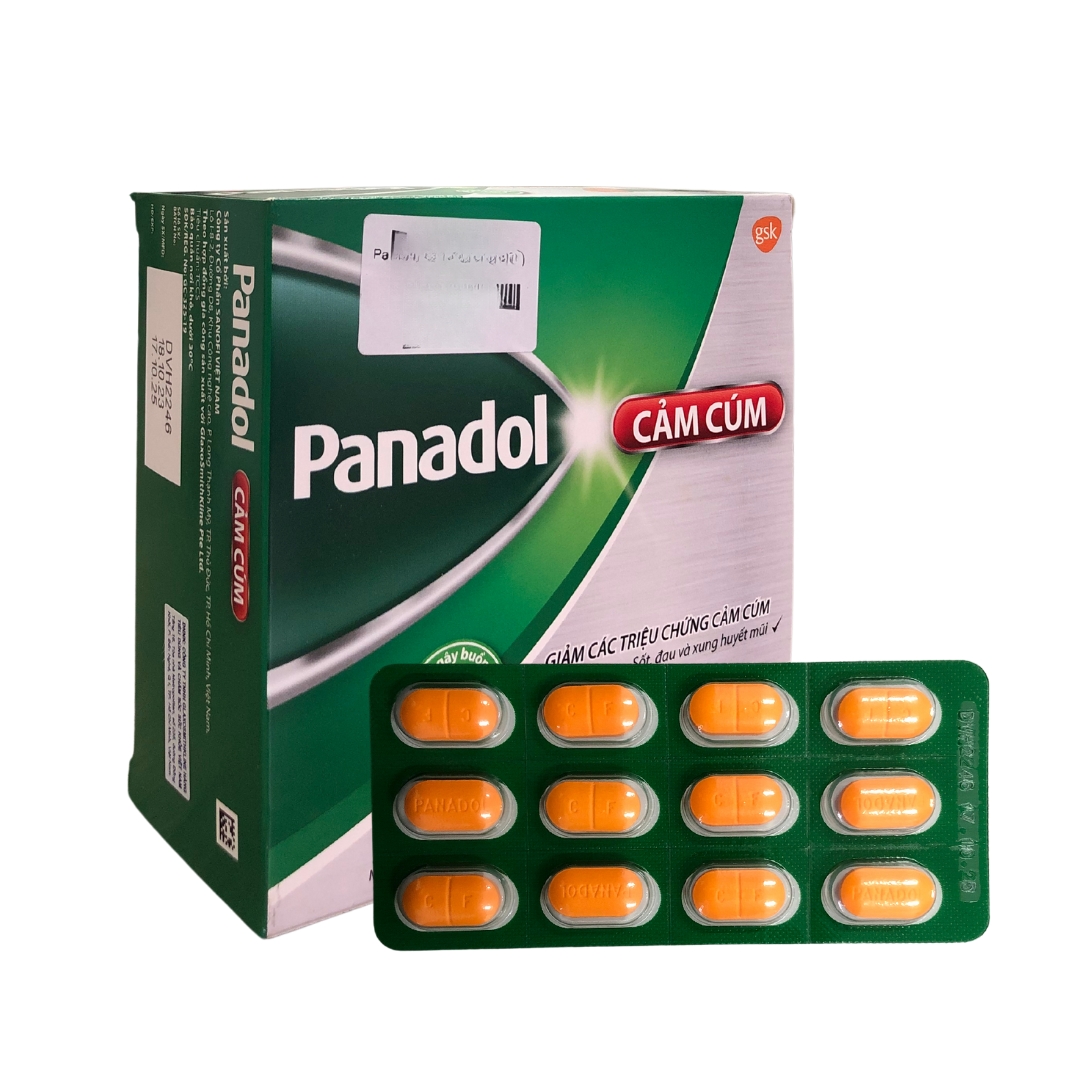 Panadol Cảm Cúm 500mg - Pharmart.vn