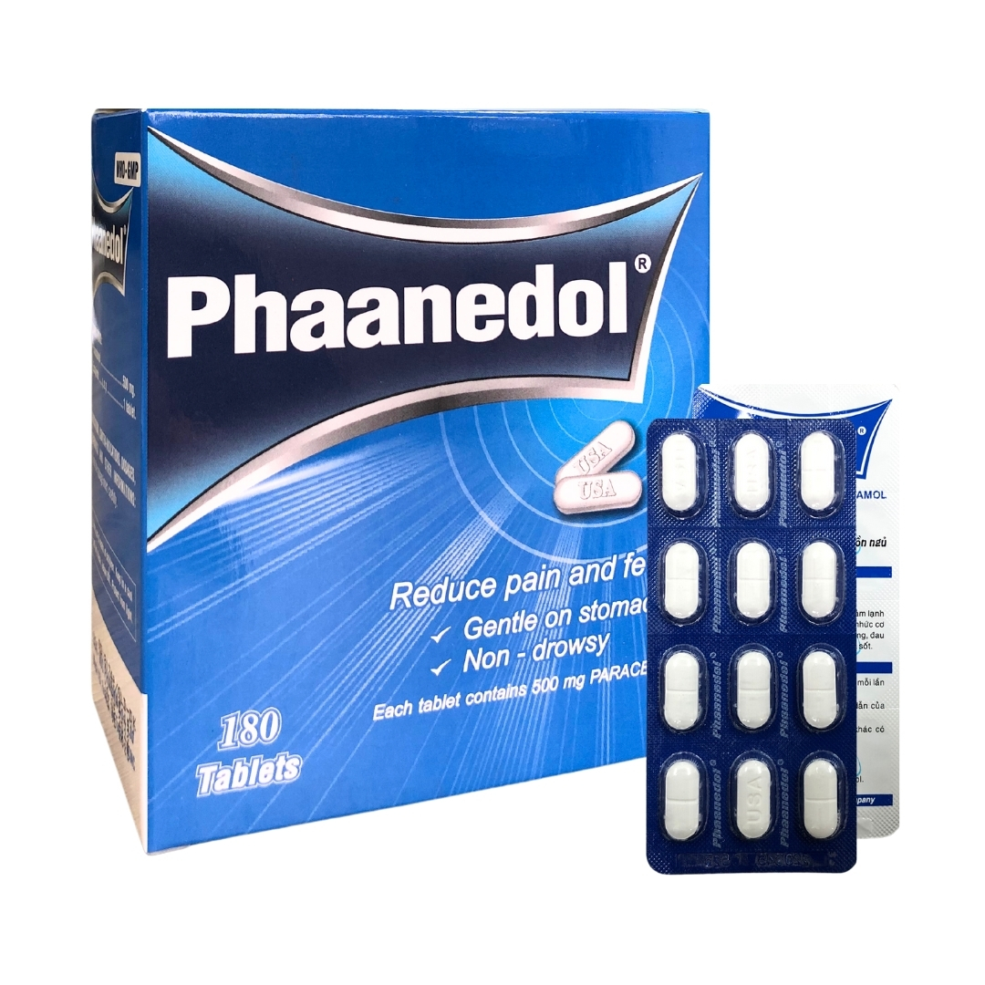 Thuốc Phaanedol giảm đau, hạ sốt - Pharmart.vn