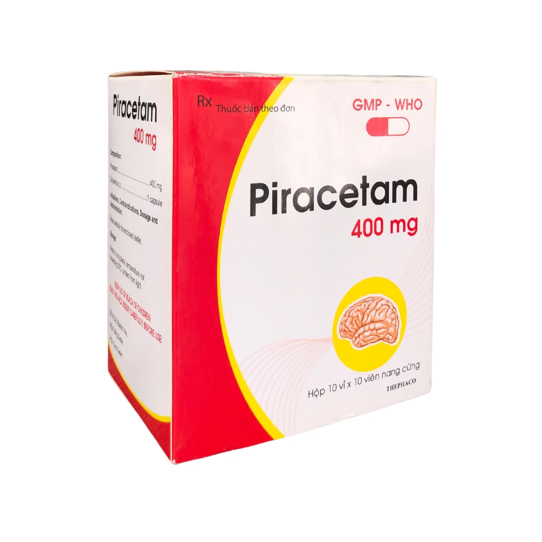 Piracetam 400mg Thephaco - Điều trị chóng mặt - Pharmart.vn