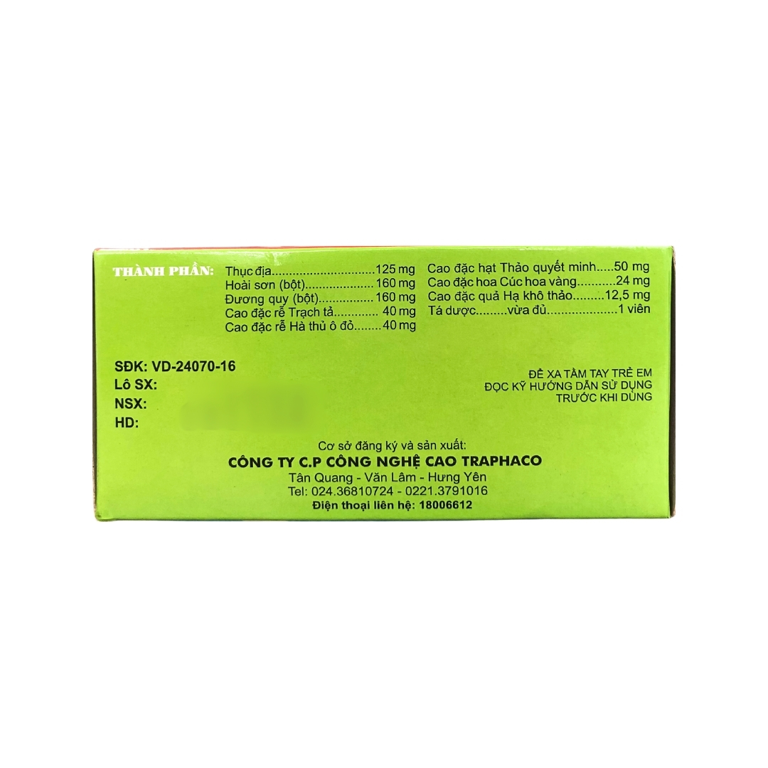 Thuốc Sáng Mắt Traphaco - Cải thiện các bệnh về mắt - Pharmart.vn