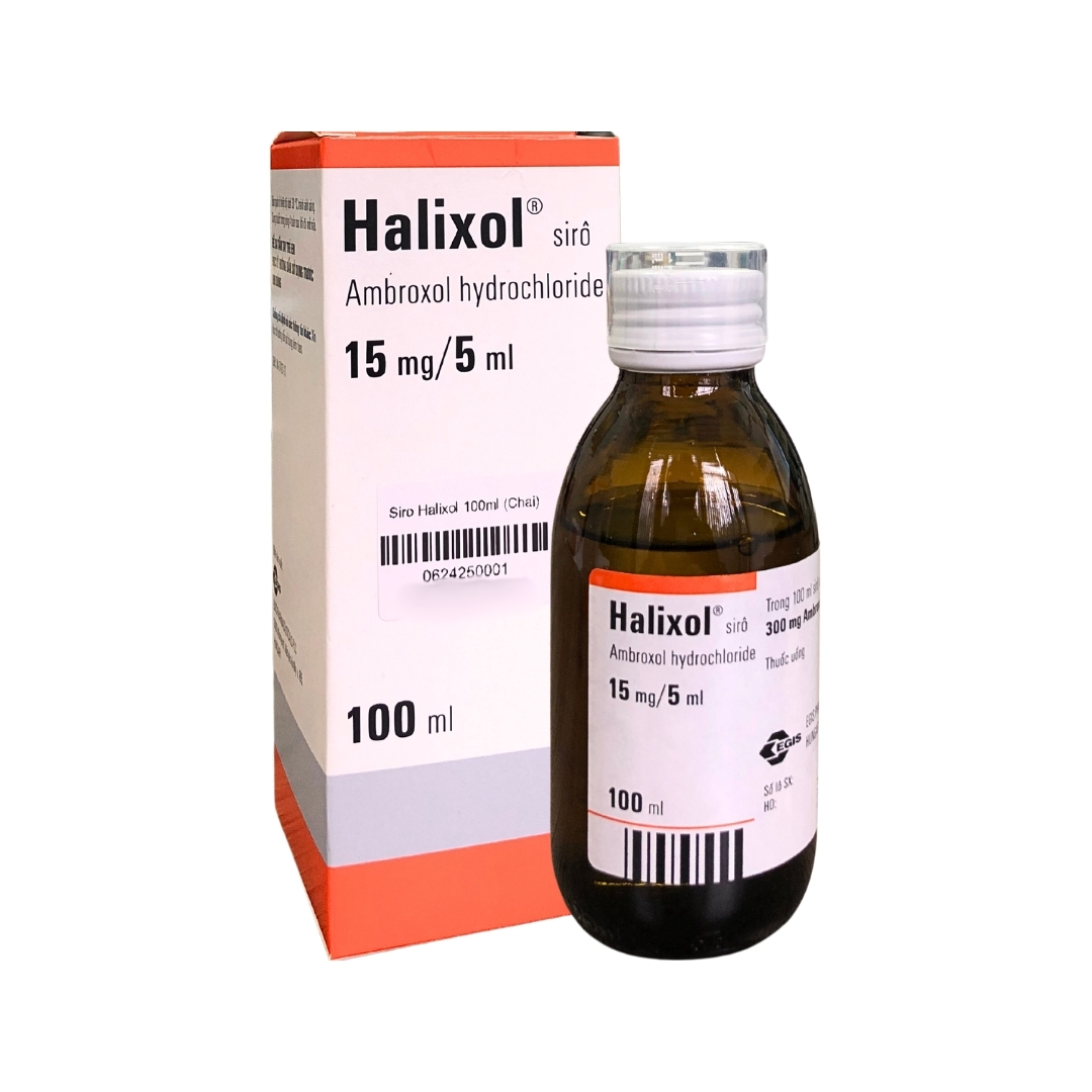Siro Halixol trị bệnh tắc nghẽn đường hô hấp - Pharmart.vn