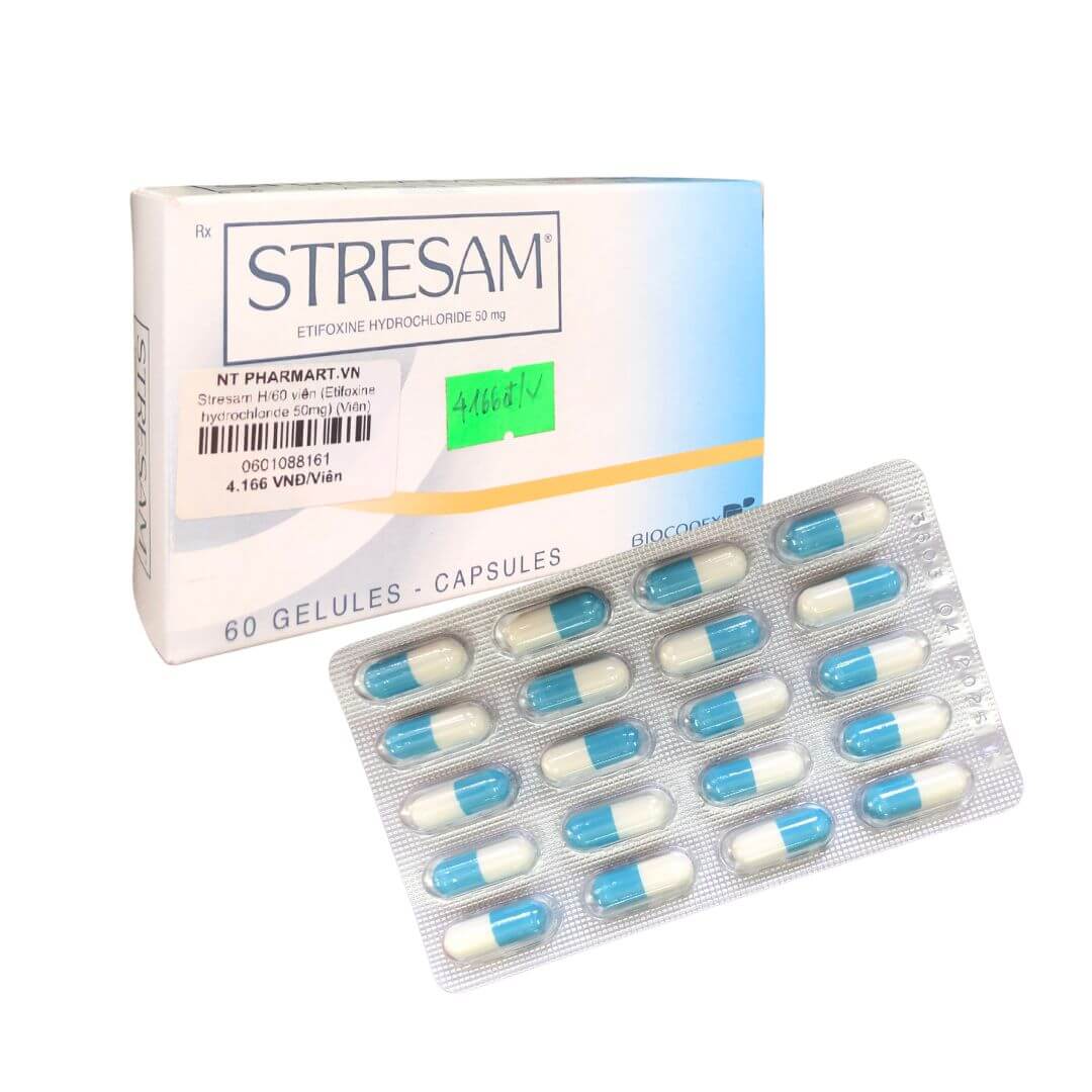 Thuốc Stresam (50mg) - Điều trị rối loạn lo âu - Pharmart.vn