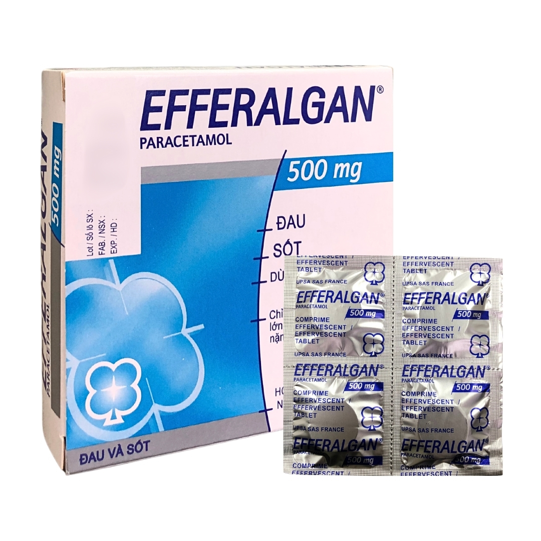 Thuốc giảm đau Efferalgan 500mg - Pharmart.vn