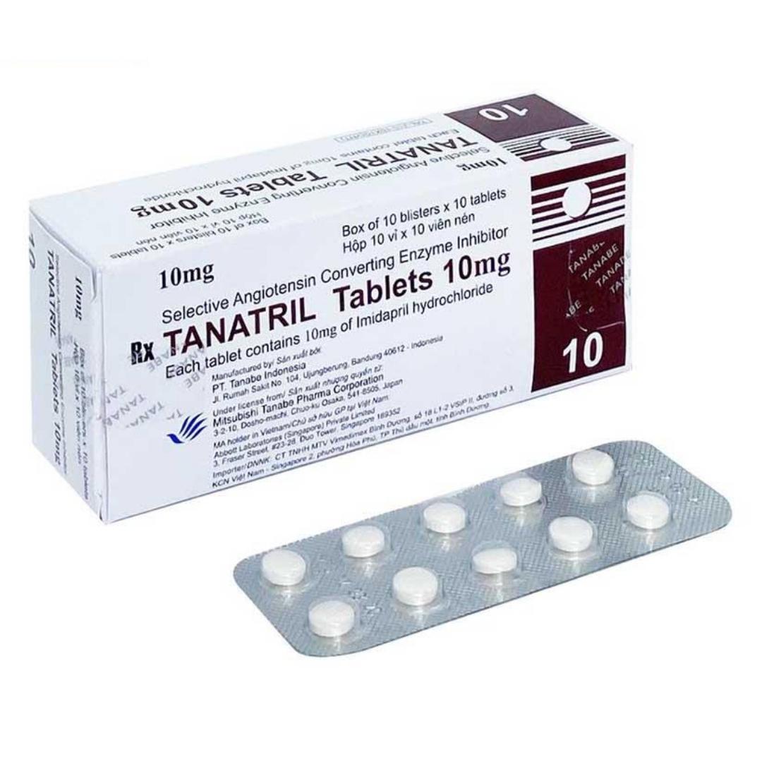 Thuốc Tanatril 10mg Điều Trị Tăng Huyết Áp - Pharmart.vn