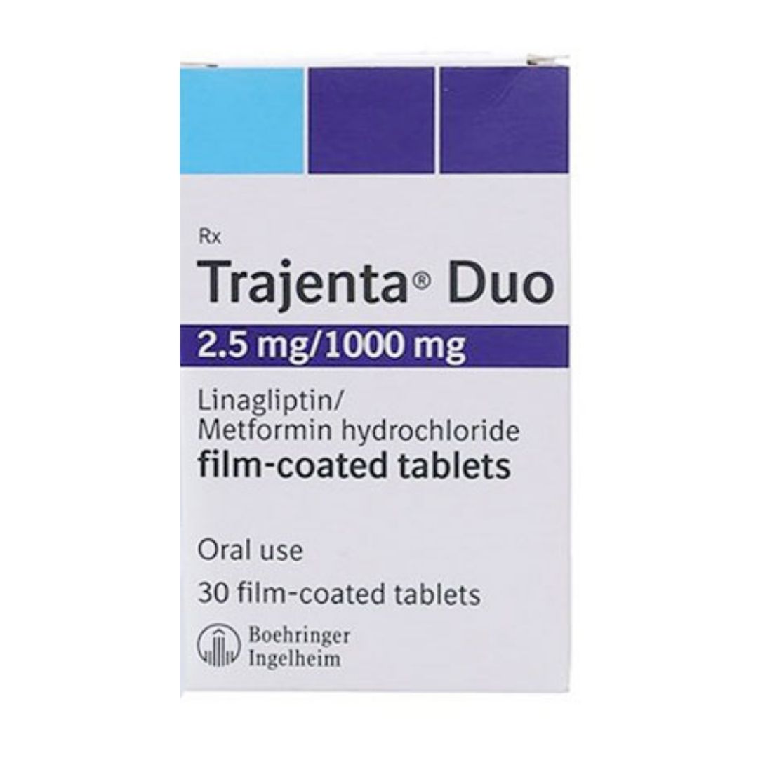 Thuốc Trajenta Duo 2,5mg/1000mg điều trị tiểu đường tuýp 2 - Pharmart.vn