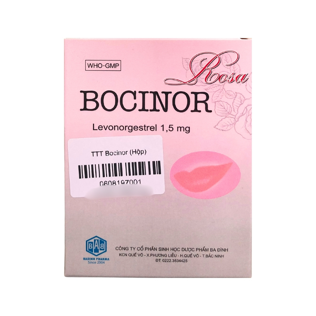 Thuốc Bocinor - Tránh thai khẩn cấp 72h - Pharmart.vn
