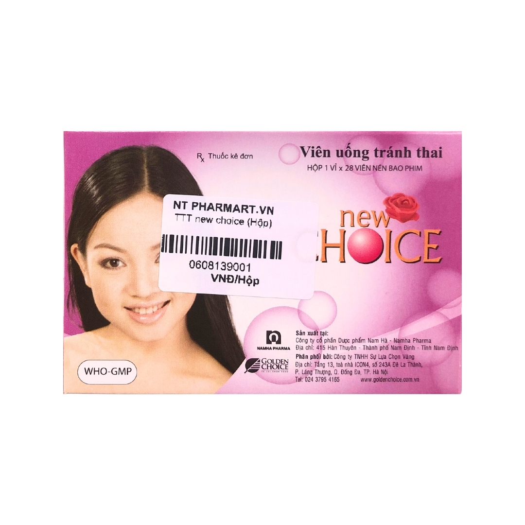 Thuốc New Choice - Tránh thai hàng ngày - Pharmart.vn