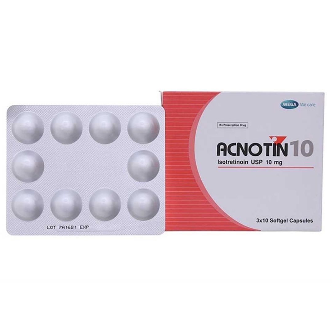 Thuốc Acnotin 10 - Điều trị mụn trứng cá - Pharmart.vn