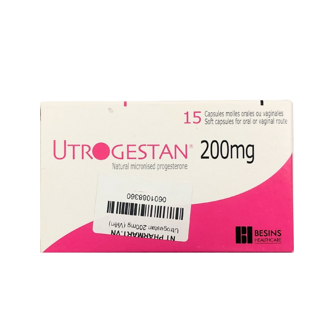 Thuốc Utrogestan (200mg) - Điều trị rối loạn Progesteron - Pharmart.vn
