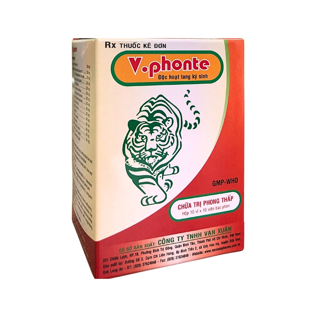 Thuốc V.Phonte (40 viên) - Điều trị phong thấp - Pharmart.vn