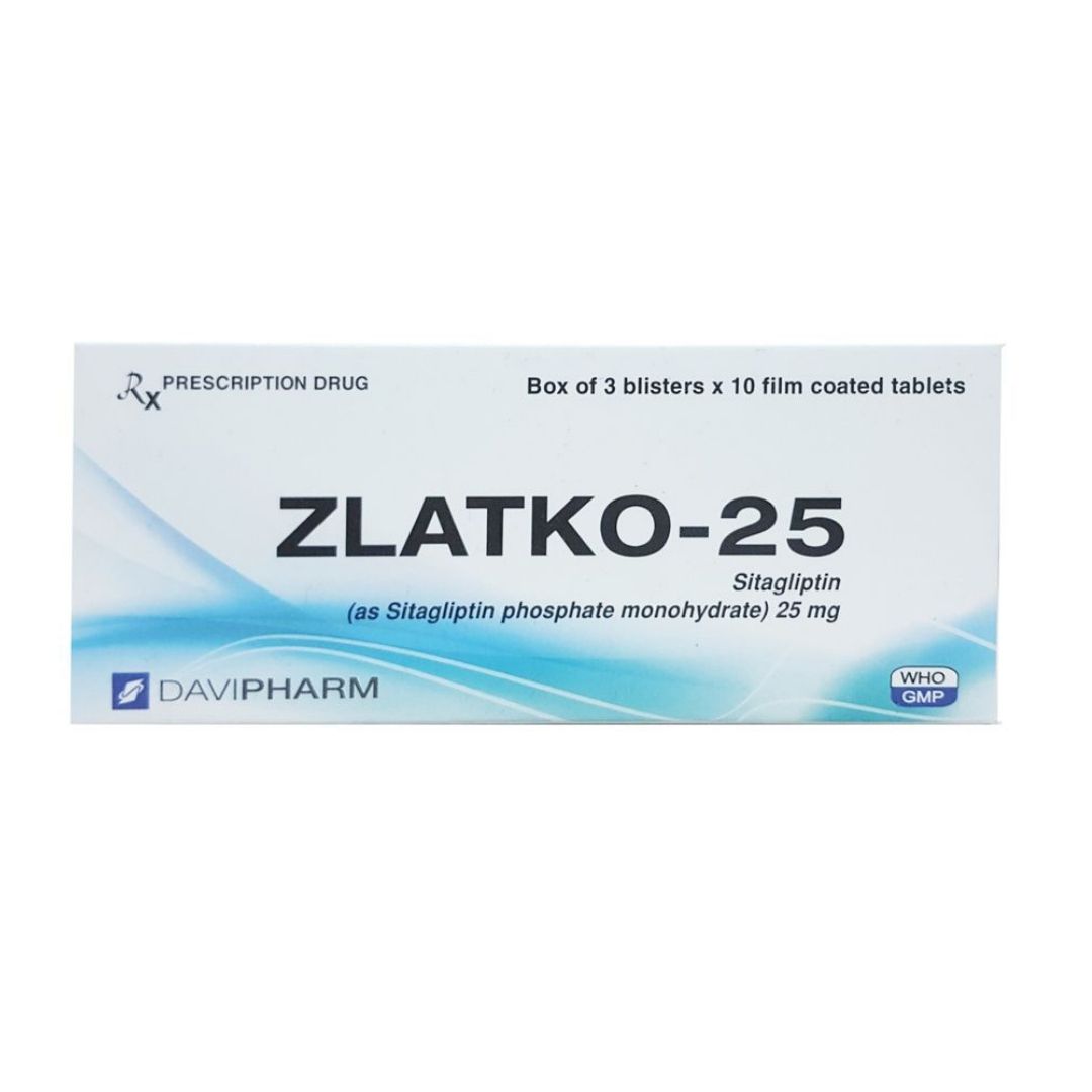 Thuốc Zlatko 25mg - Pharmart.vn