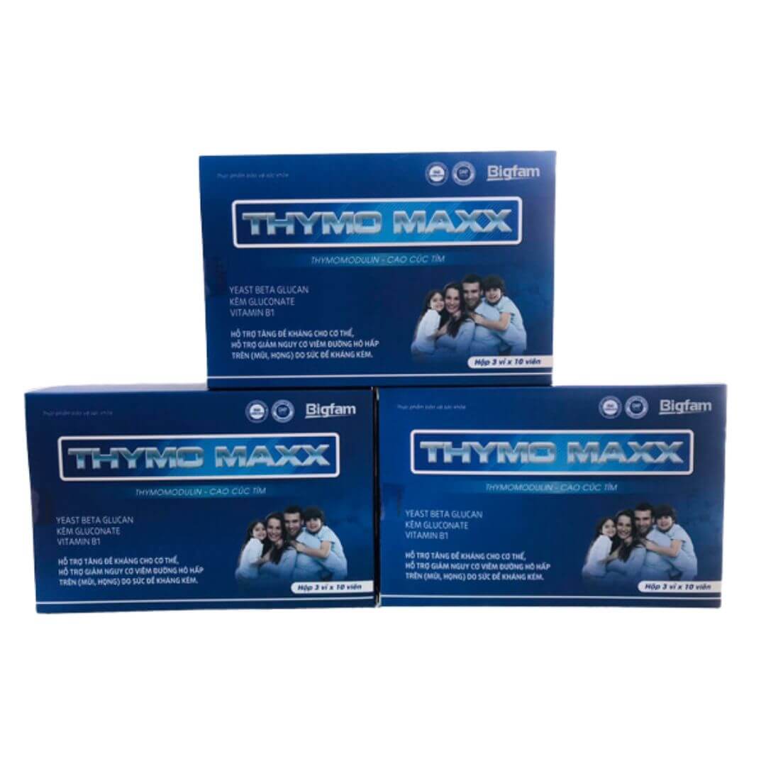 Thymo Maxx - Tăng cường đề kháng cho cơ thể - Pharmart.vn