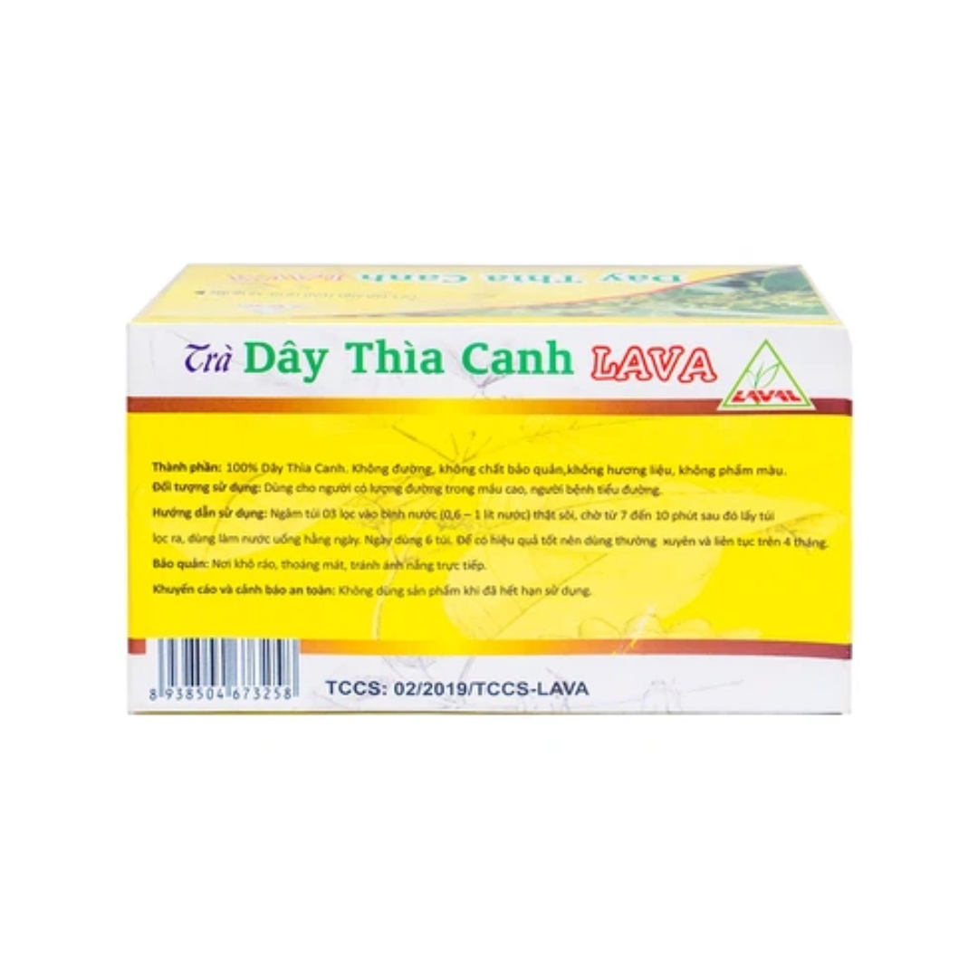 Trà Dây Thìa Canh Lava - Hỗ trợ cải thiện chỉ số đường huyết - Pharmart.vn